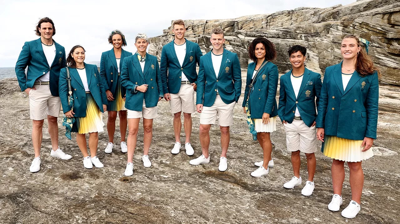 Australian Paris Olympics Uniforms 2024 | Unruly Folk